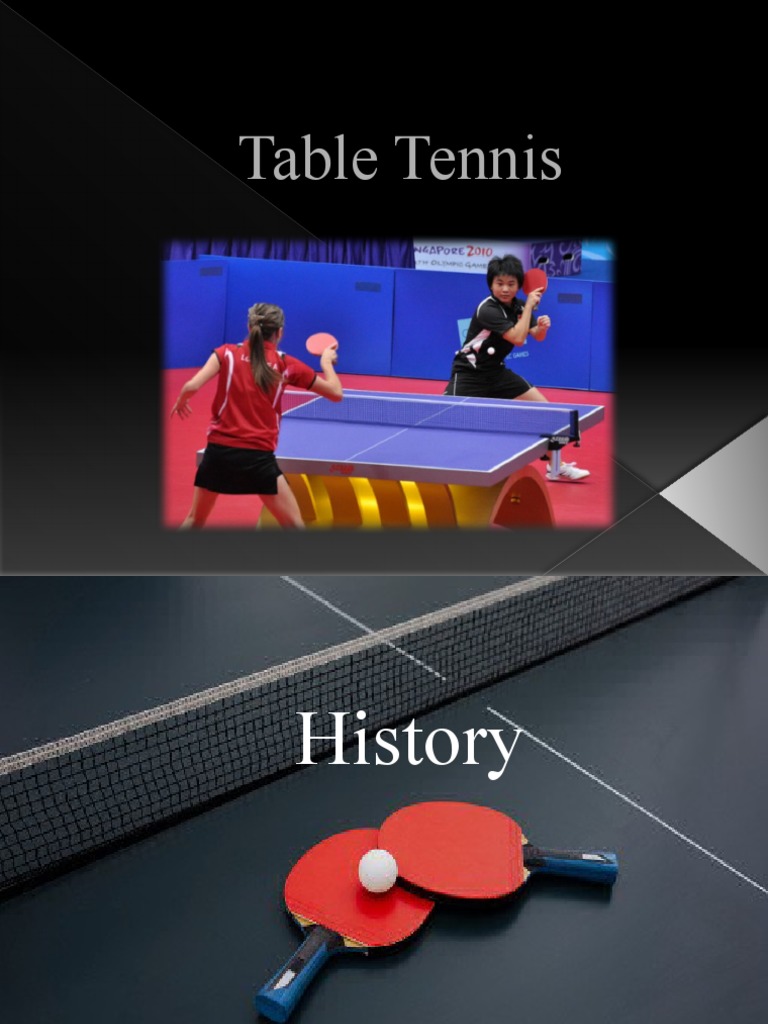 Finals Lesson 1-Table Tennis | PDF | Table Tennis | Individual Sports