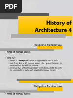 HOA Philippine Architecture Reviewer | PDF | Economic Sectors