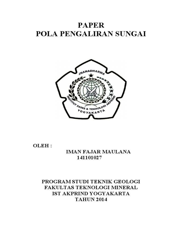 Pola Pengaliran Sungai dan Erosinya | PDF | Ilmu Sosial | Sains ...
