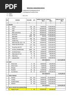 Contoh RAB Pembangunan TPS 3R Muara Enim | PDF