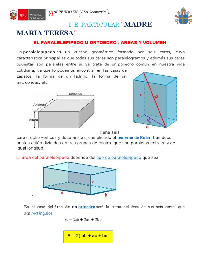 Paralelepipedo | PDF