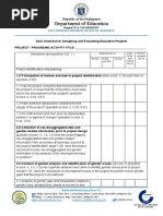 Sample HGDG Checklist | PDF | Gender | Gender Studies