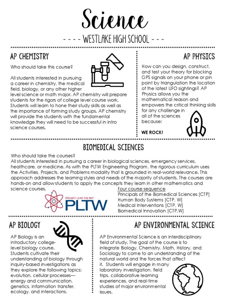 Science One Pager Delacy Craig | PDF | Science | Environmental Science