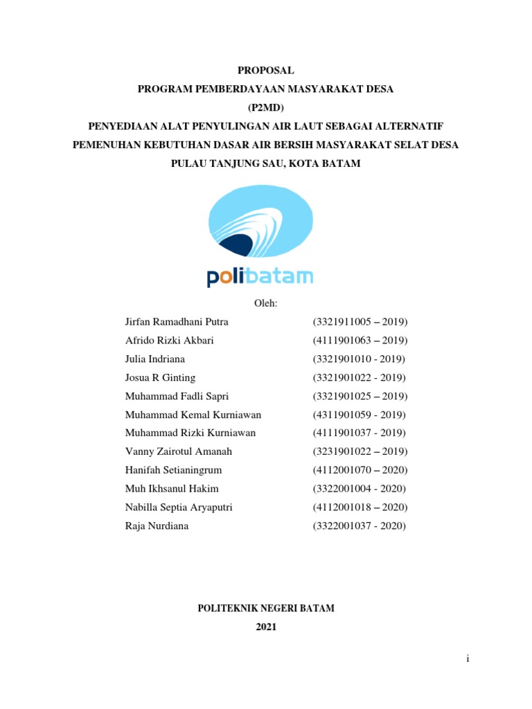 Penyediaan Alat Penyulingan Air Laut | PDF | Sains & Matematika
