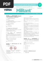 MSDS Zetanil | PDF | Agua | Ecología