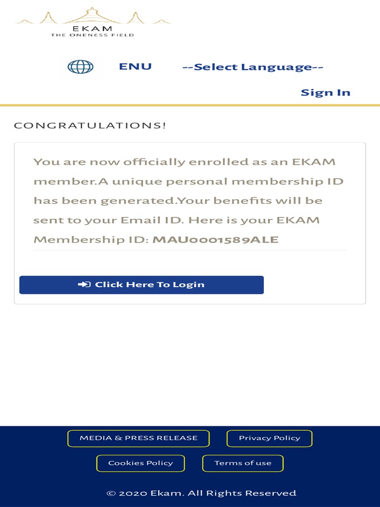 ENU - Select Language - Sign in | PDF