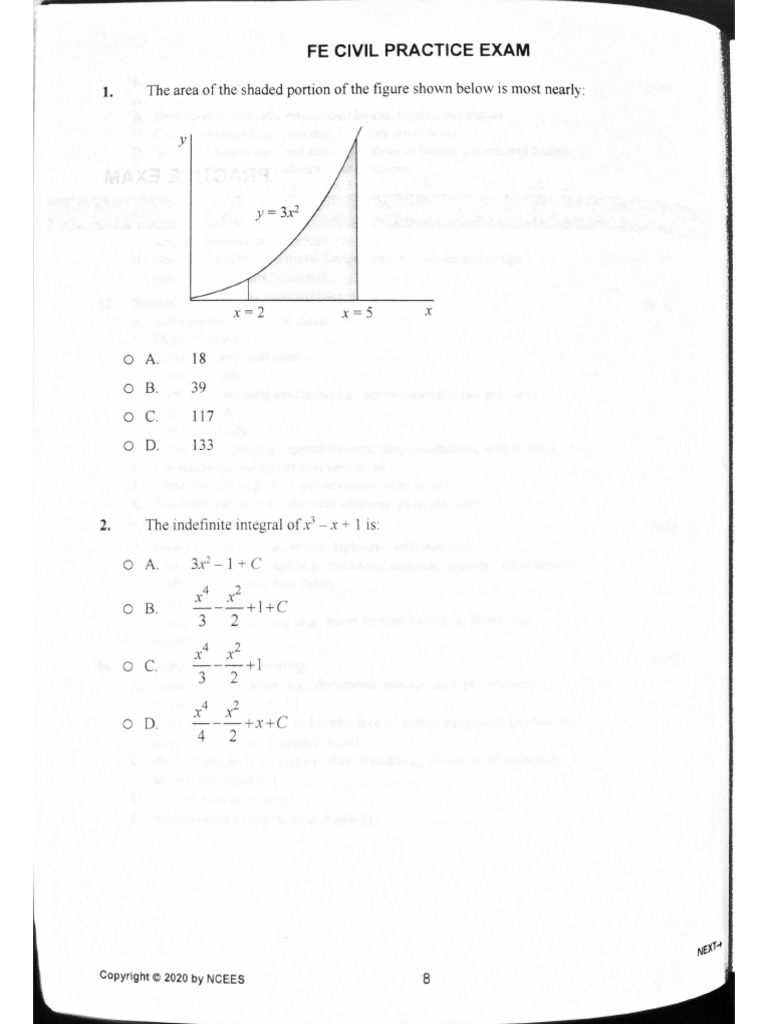 Post 2020 Practice Exam | PDF