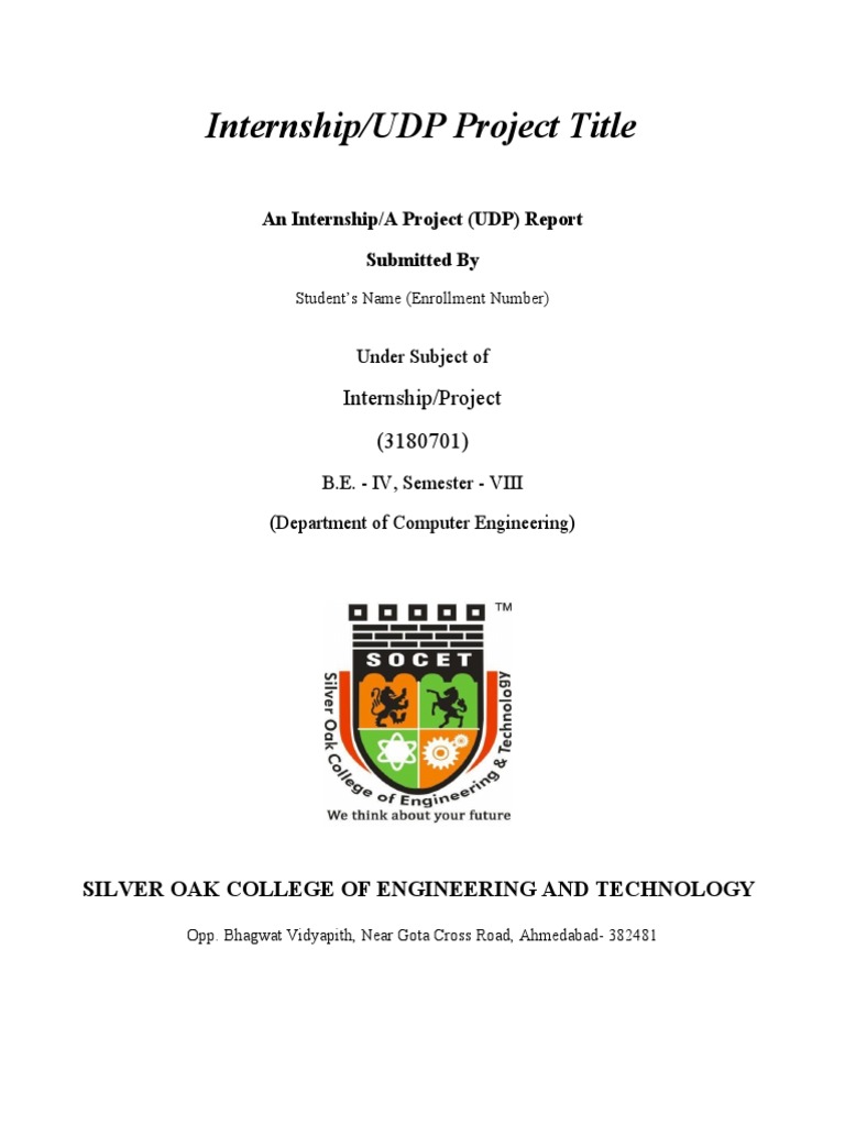 8th Sem Final Report Format | PDF | Computing | Information Management