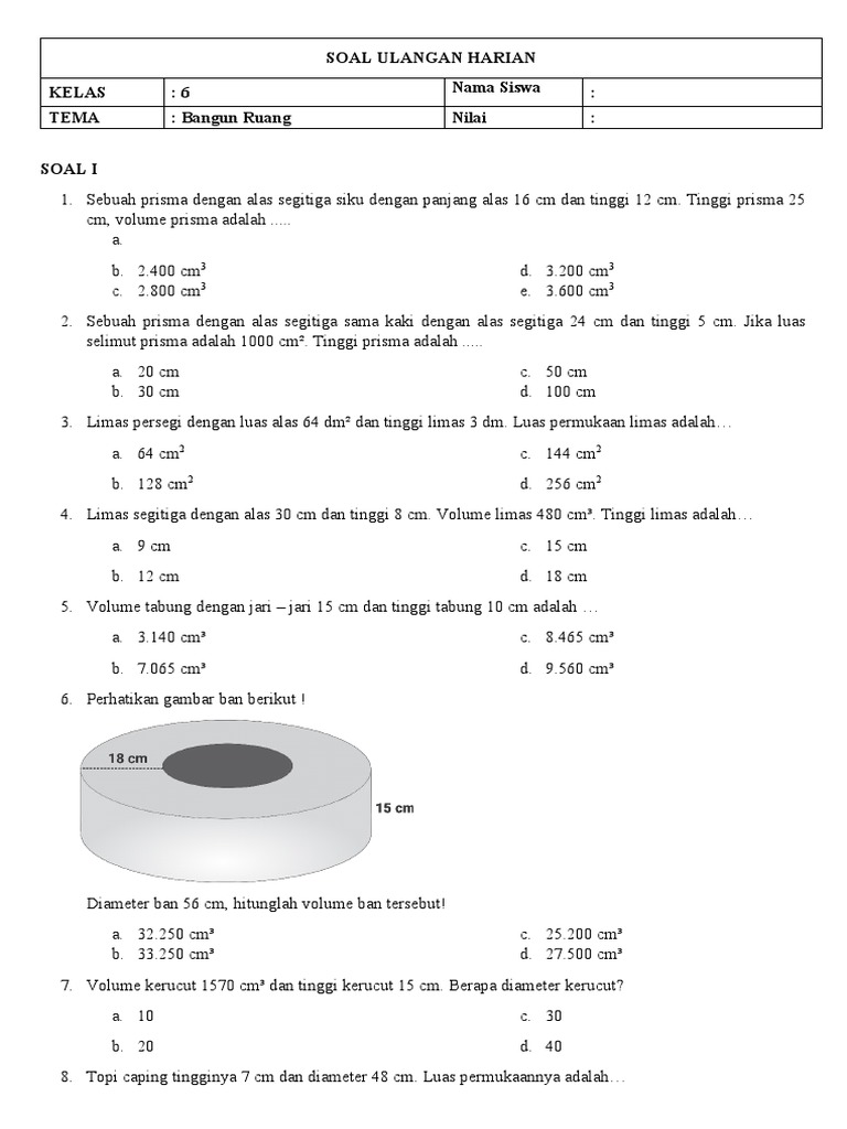 Latihan Soal 1a | PDF