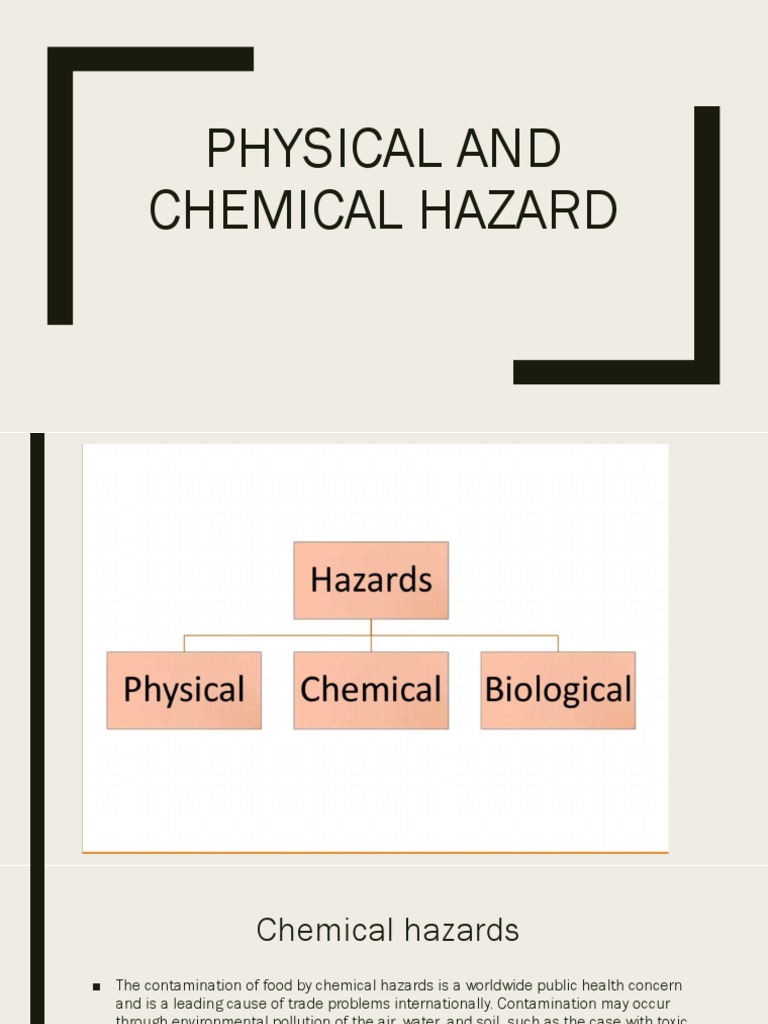 Chemical Hazard | PDF | Foods | Shellfish