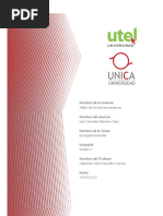 Formato de Trabajos UTEL 1 | PDF