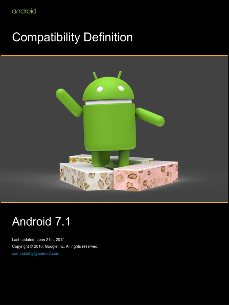 Android 7.1 CDD | PDF | Android (Operating System) | Html5