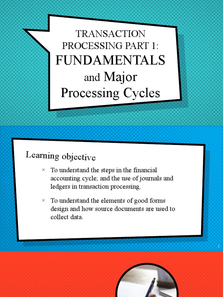 2 Introduction To Transaction Processing v1 | PDF | Debits And Credits ...