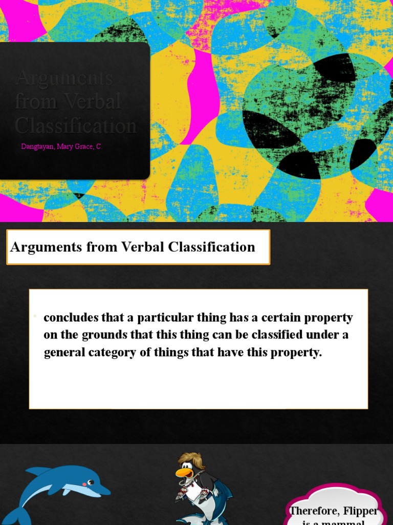 Arguments From Verbal Classification | PDF | Argument | Insurance