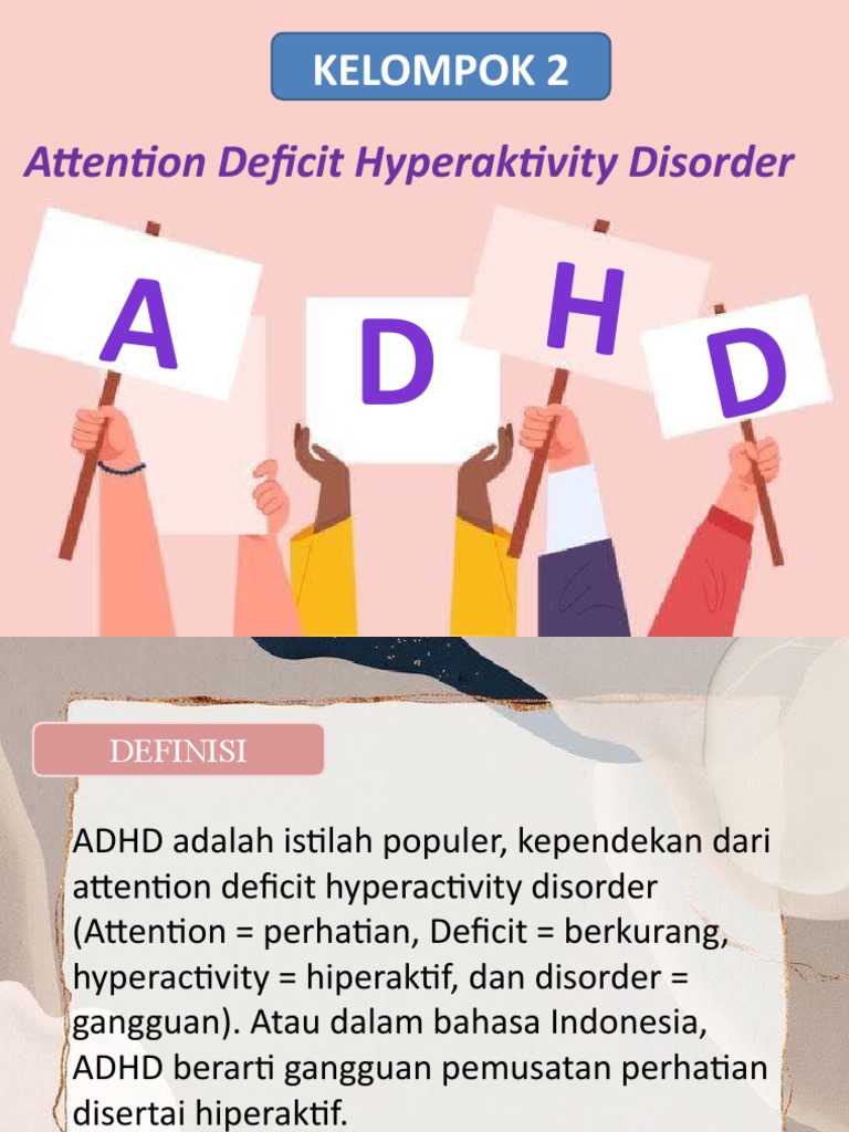 Definisi dan Penanganan ADHD Anak | PDF