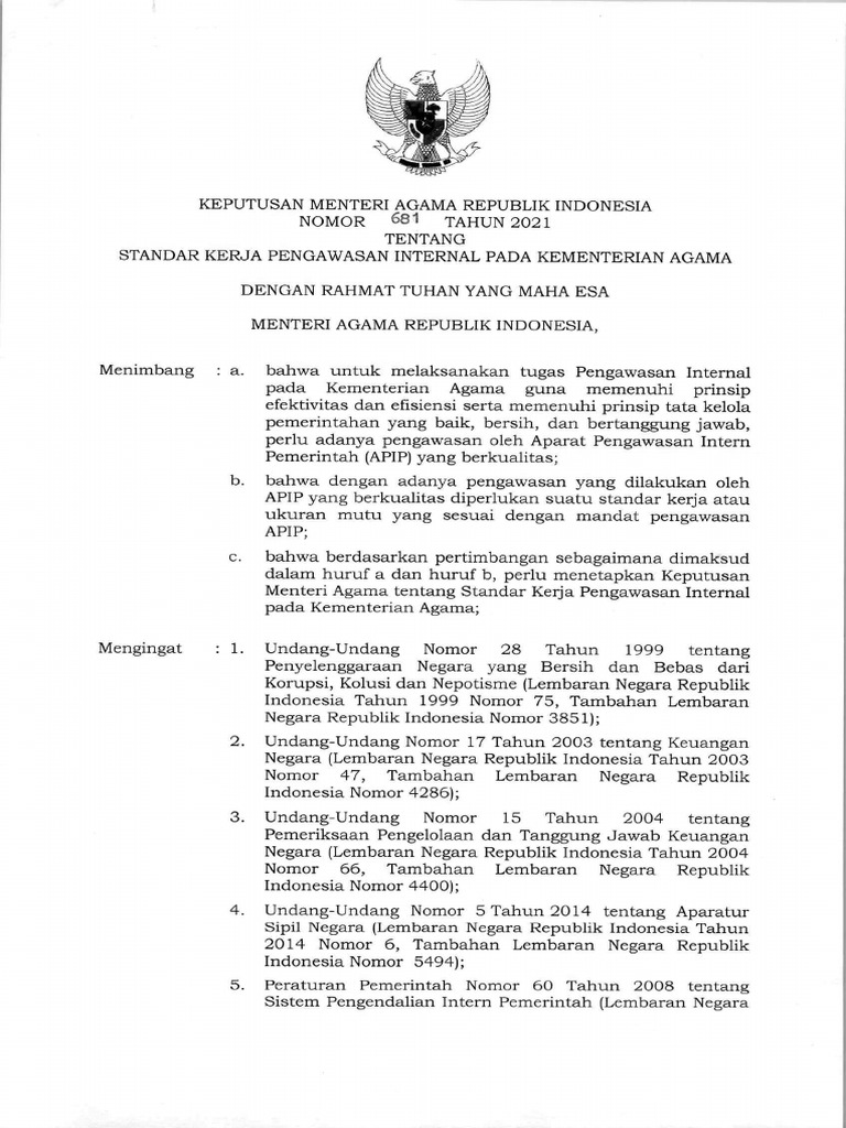 Kma 681 2021 Skpi | PDF