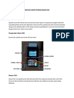 Petunjuk Penggunaan Mesin EDC Android BRI | PDF