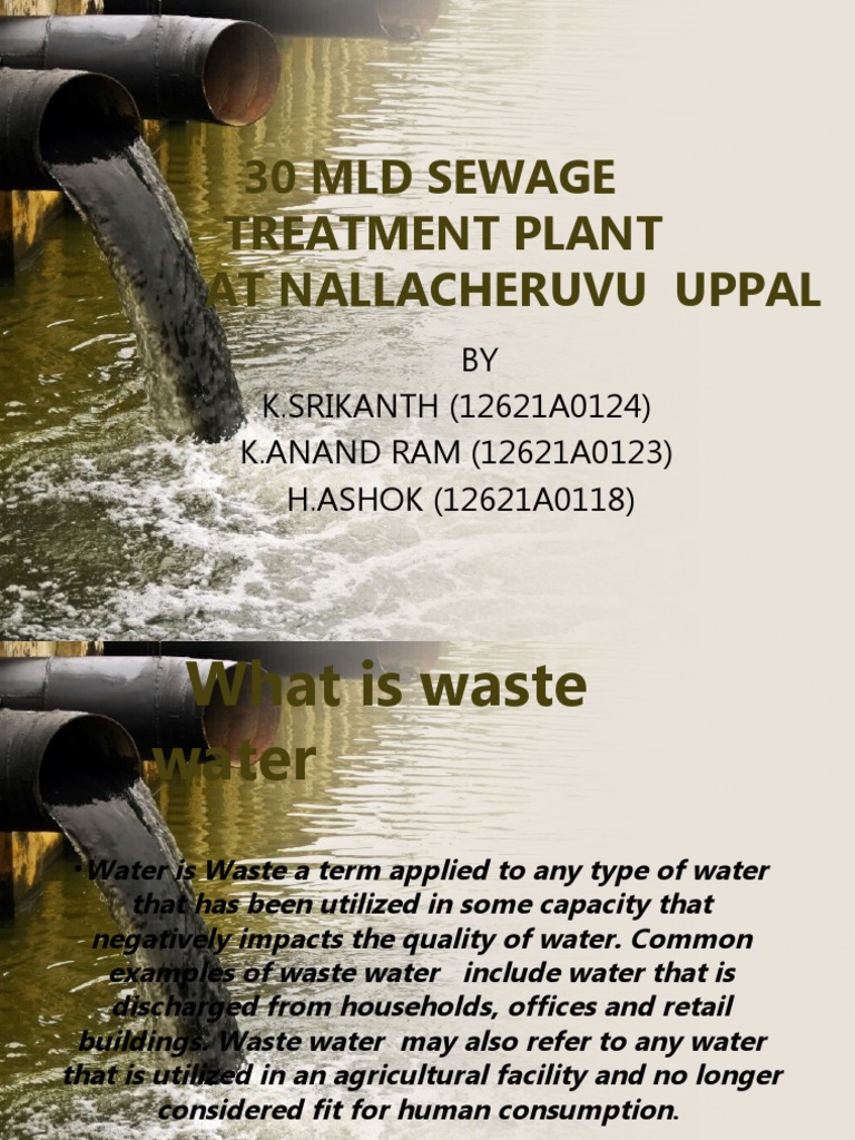 30MLD STP | PDF | Sewage Treatment | Pump