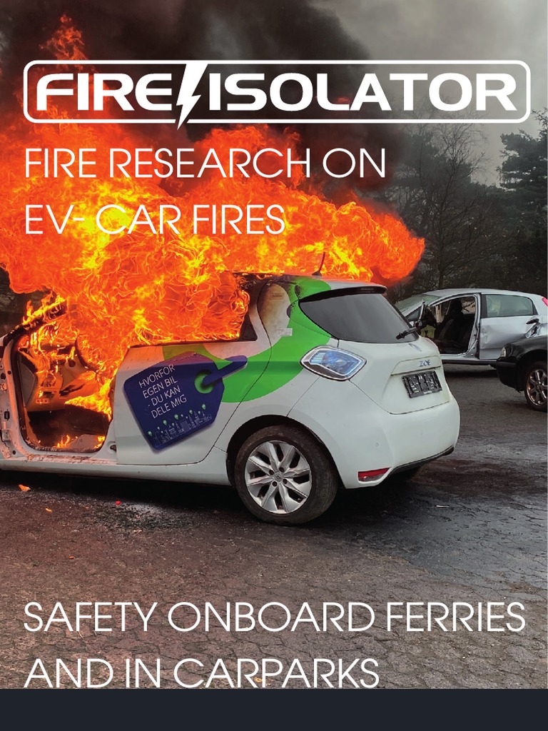 Fire Safety for EVs on Ferries | PDF | Fires | Firefighter