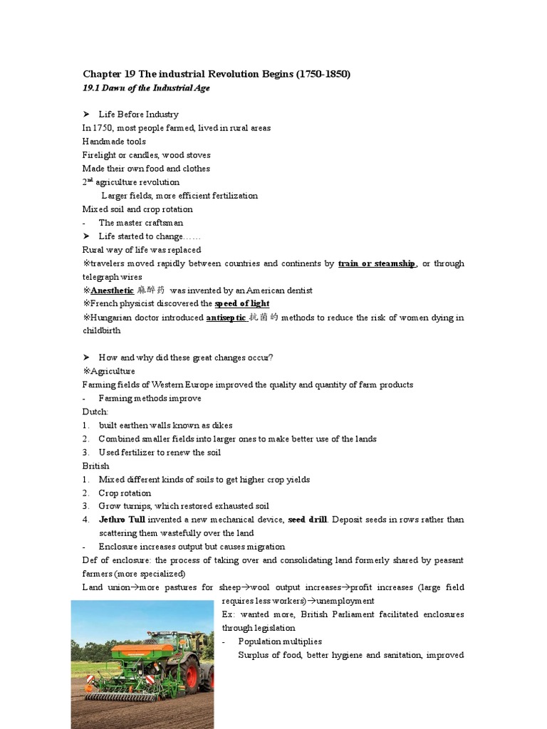 Industrial Revolution Overview (1750-1850) | PDF | British Empire ...