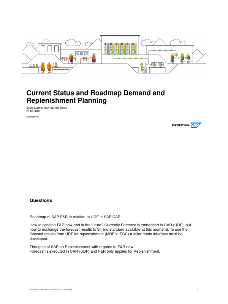 Current Status and Roadmap Demand and Replenishment Planning | PDF ...