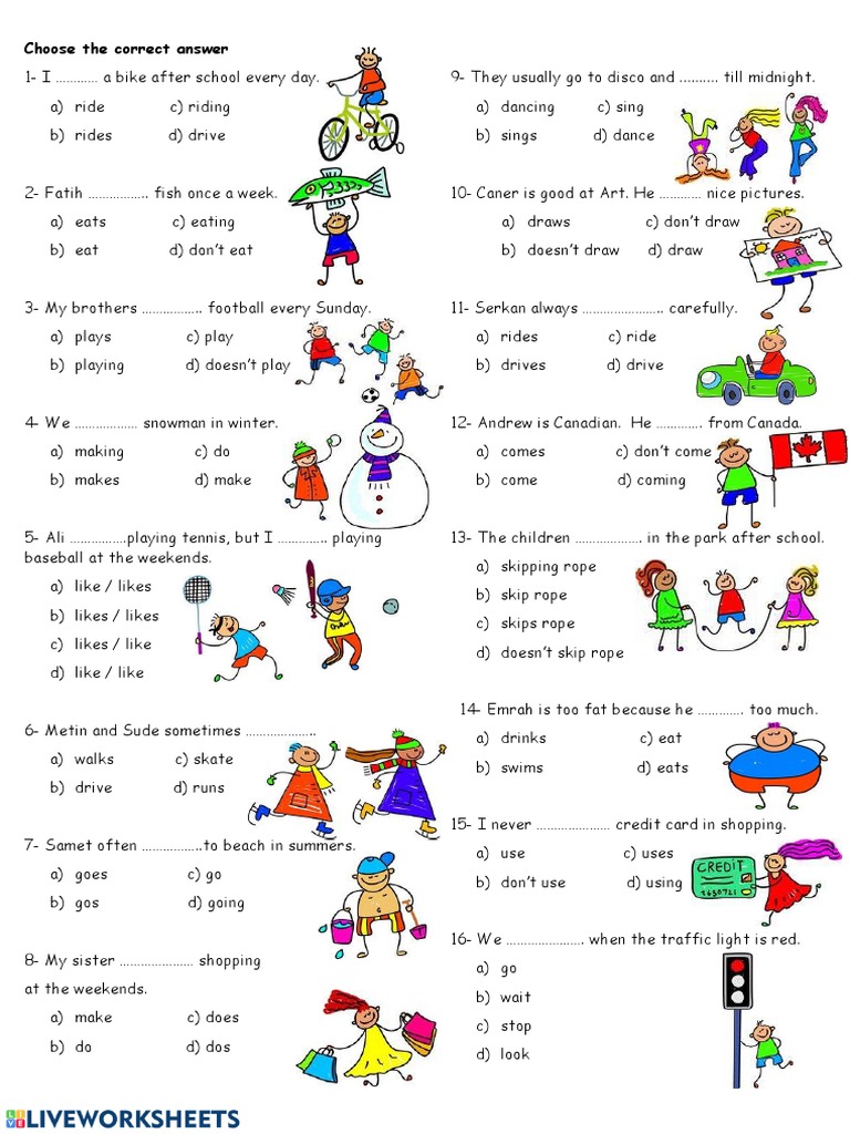 Daily Routine Exercises 1 Sexto | PDF