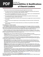 Leadership Training Manual: Equipping Pastors and Church Leaders | PDF ...