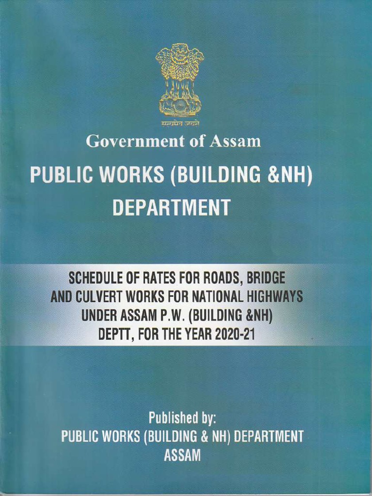 APWD SoR 2020-21 - Compressed | PDF