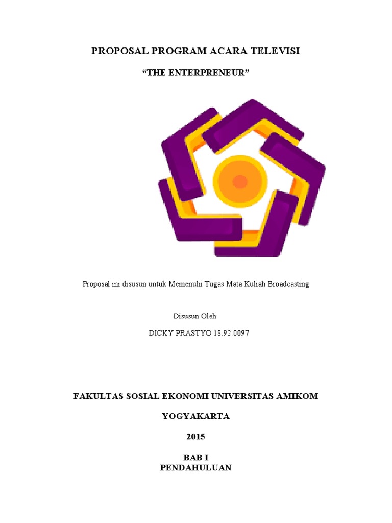 Proposal Program Acara Televisi | PDF