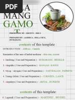 Damong Maria: Herbal Benefits and Uses | PDF | Wellness | Medical