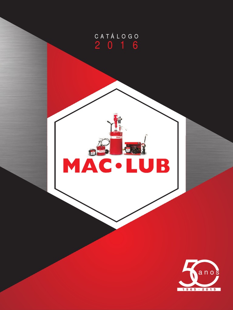 Catálogo de Engraxadeiras MAC 2016 | PDF | Bomba | Etanol