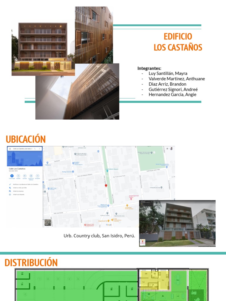Edificio Los Castaños | PDF | Sectores Economicos | Diseño arquitectonico