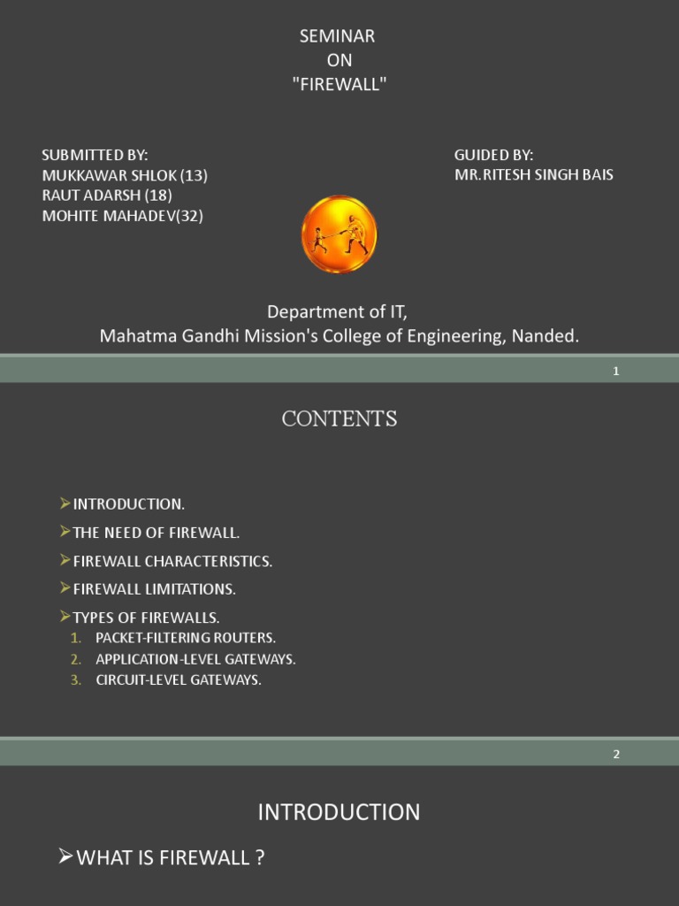 Firewall | PDF | Firewall (Computing) | Computer Network