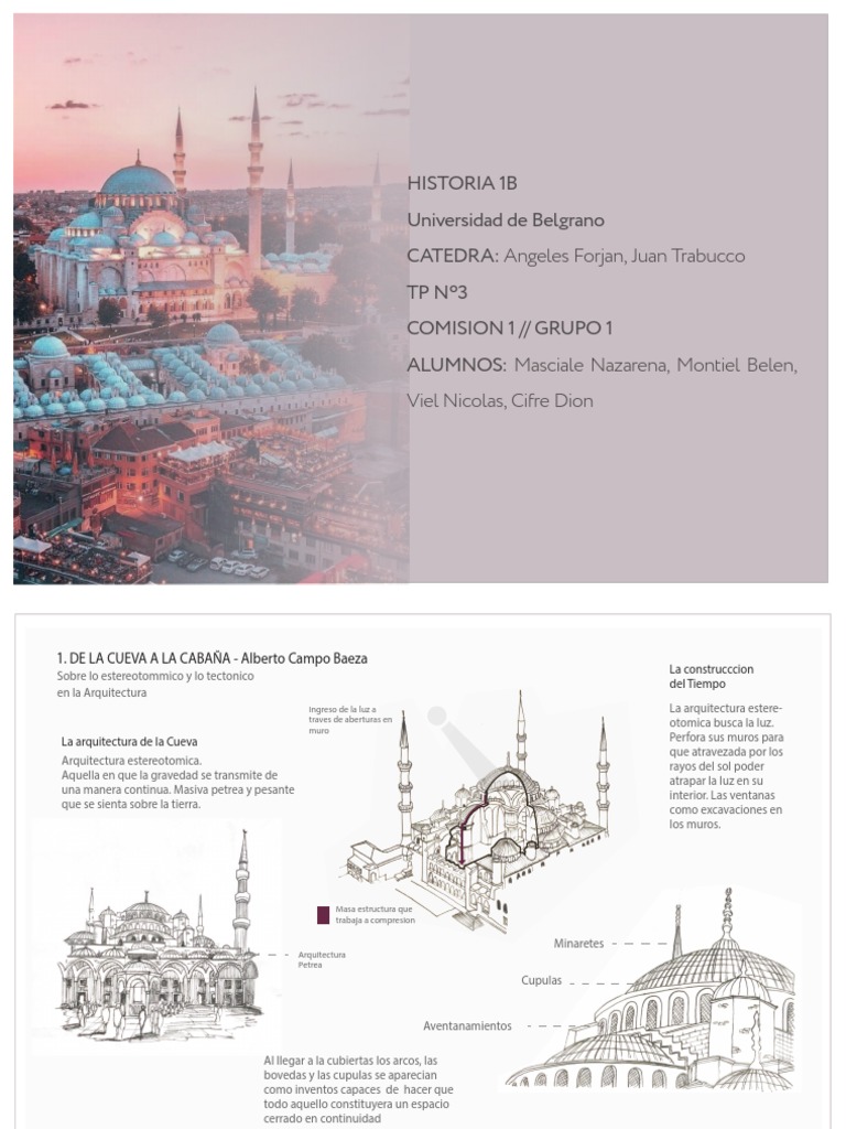 TP3 - Entrega Final G1 | PDF | Mezquita | Hazme