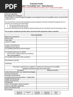 Template - Traceability Audit Checklist (Example) | PDF