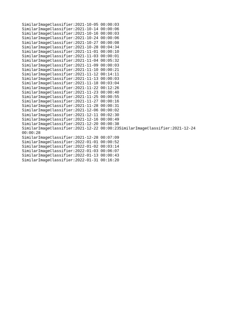 Temp Similar Classifier Report | PDF Temp Similar Classifier Report | PDF