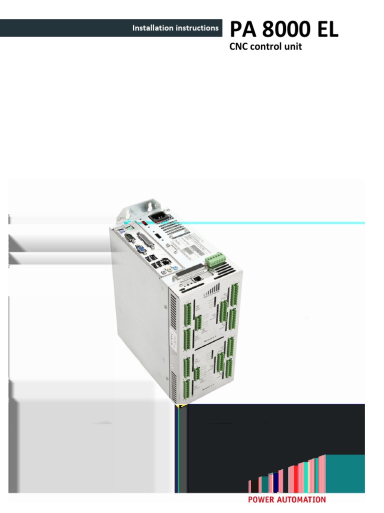 Installation Instructions PA 8000 EL. CNC Control Unit | PDF ...