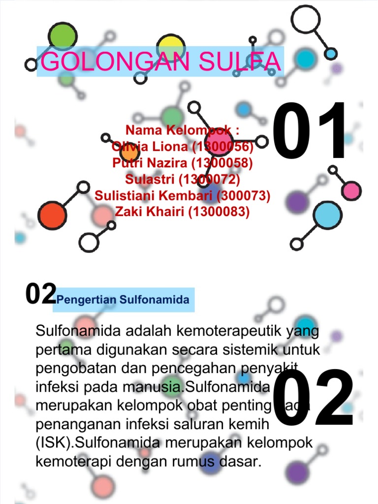 Panduan Lengkap Sulfonamida | PDF