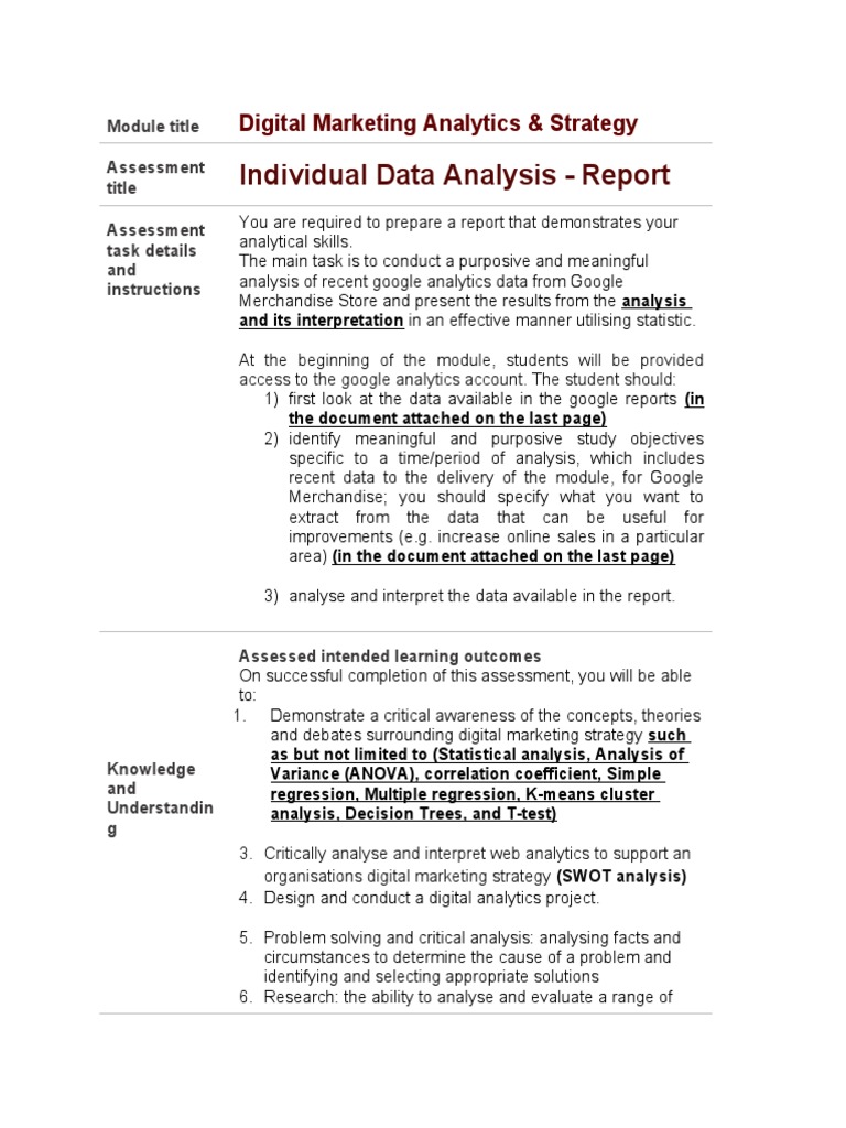 Analysis of Google Analytics Data from Google Merchandise Store to ...