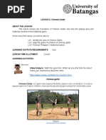 History of Patintero | PDF