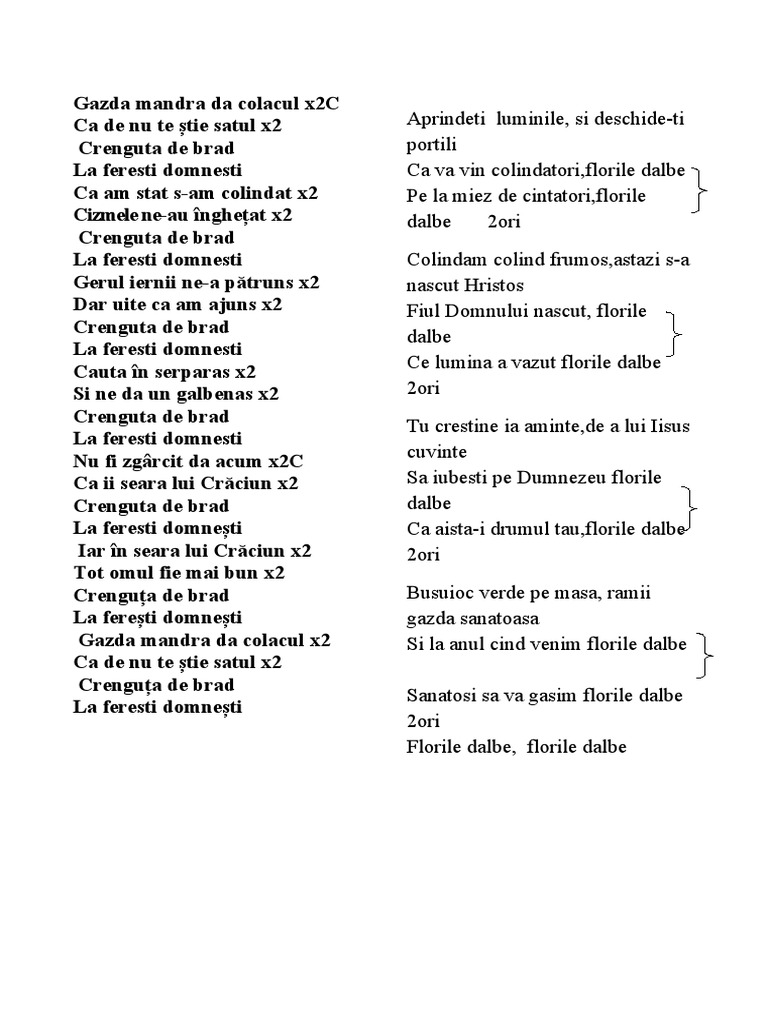 Gazda Mandra Da Colacul x2C | PDF