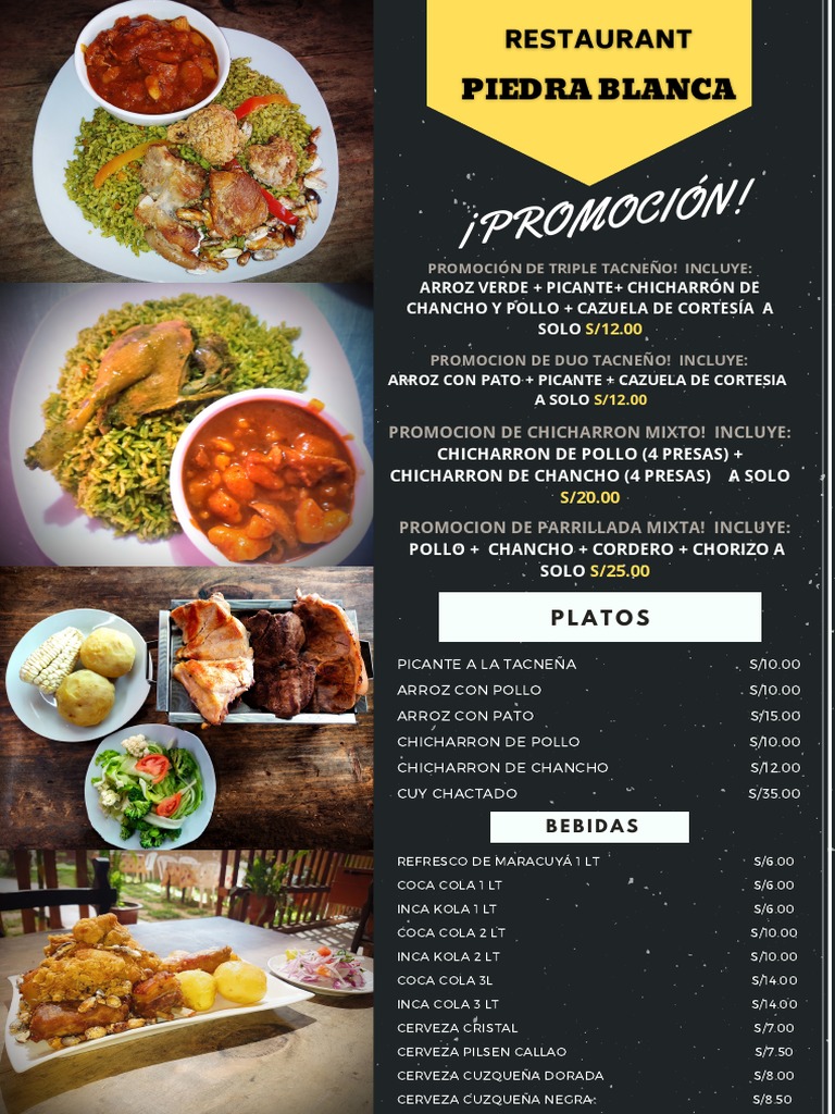 Carta de Restaurante | PDF
