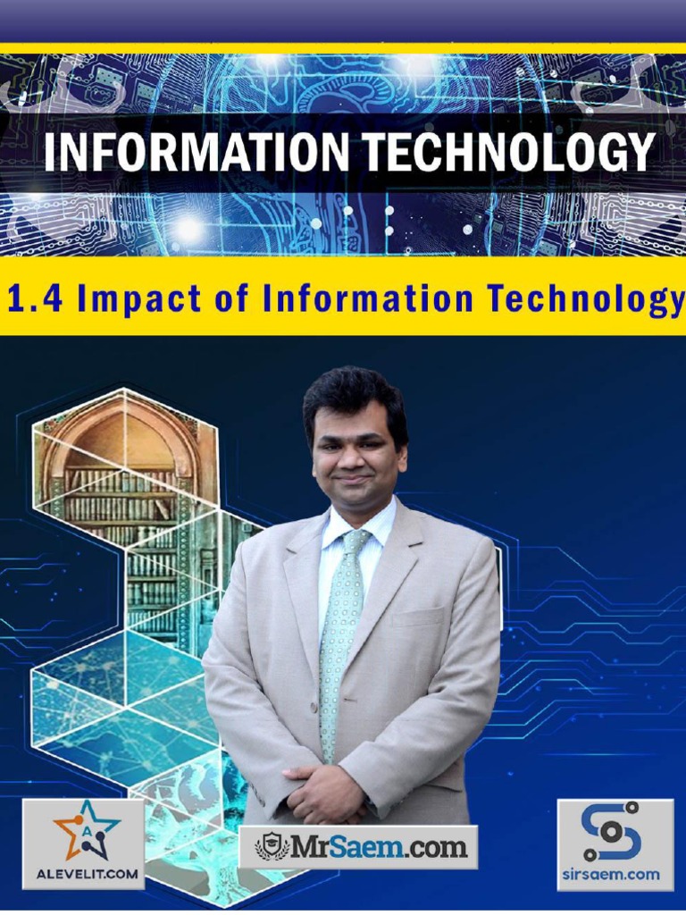 AS LEVEL IT 9626 A LEVEL IT 9626 Impact of Information Technology | PDF ...