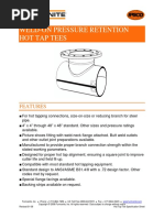 ASME B16.9 Lateral Tee Dimensions | PDF