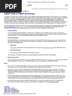 CDS and AMDP Interview Questions | PDF | Class (Computer Programming) | Databases