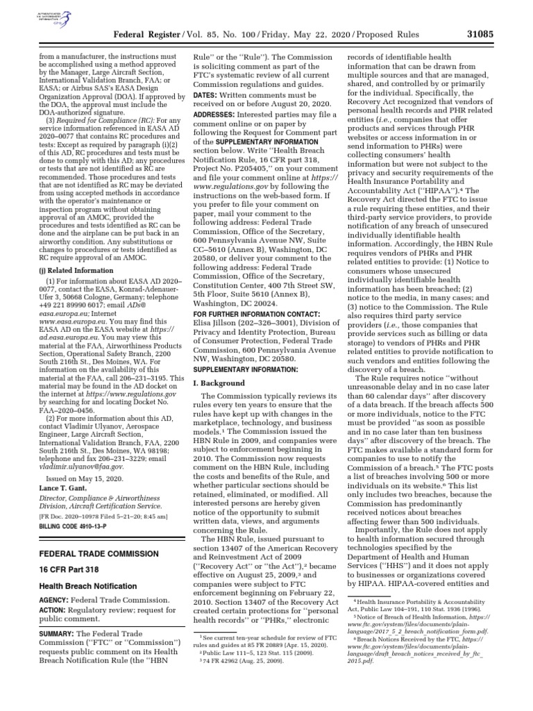 FTC 2020 0045 0001 - Content | Download Free PDF | Federal Trade ...