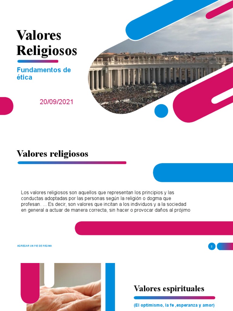 Valores Religiosos y Espirituales Esenciales | PDF | Amor | Paz