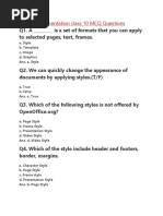 Class 10 IT Practical File Guide | PDF | Spreadsheet | Databases