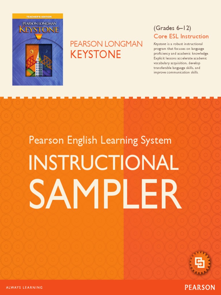 Longman Pearson Keystone Level B Teacher's Edition Sample | PDF ...