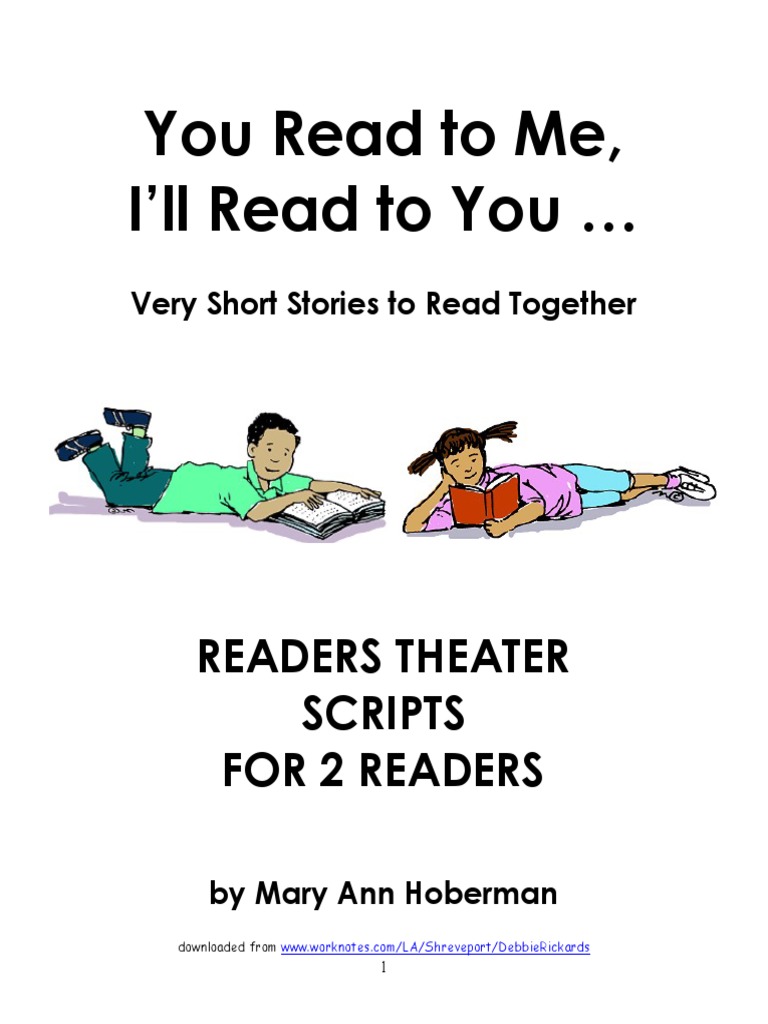 You Read To Me, I'll Read To You : Readers Theater Scripts For 2 ...